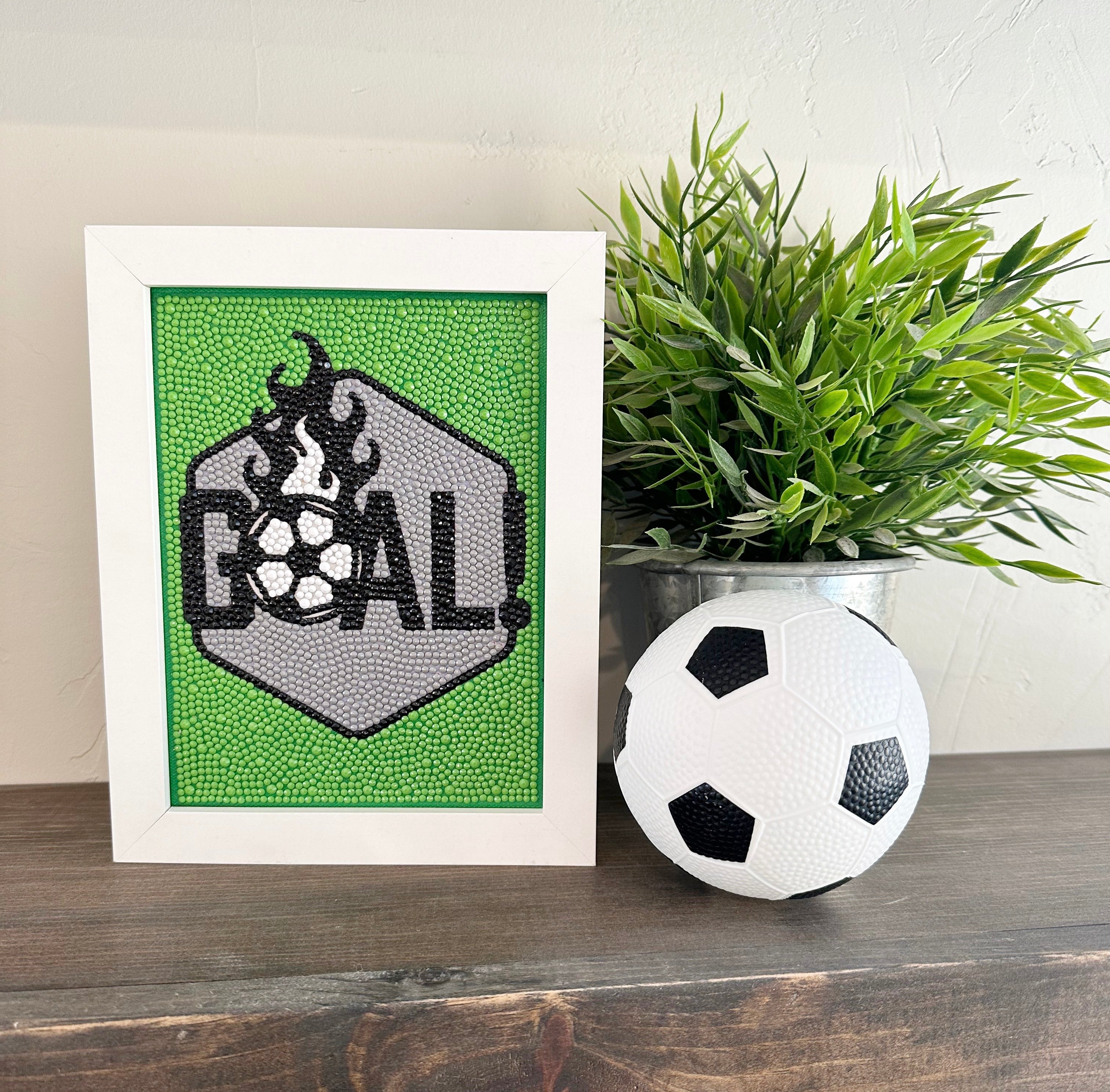 Soccer Diamond Painting Kit – Addison Lane Designs