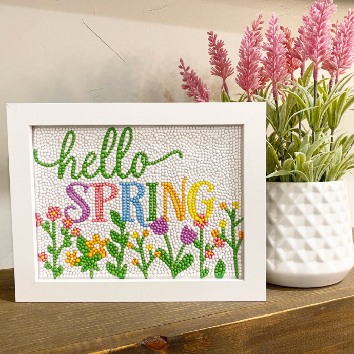 Hello Spring Diamond Painting Kits – Addison Lane Designs